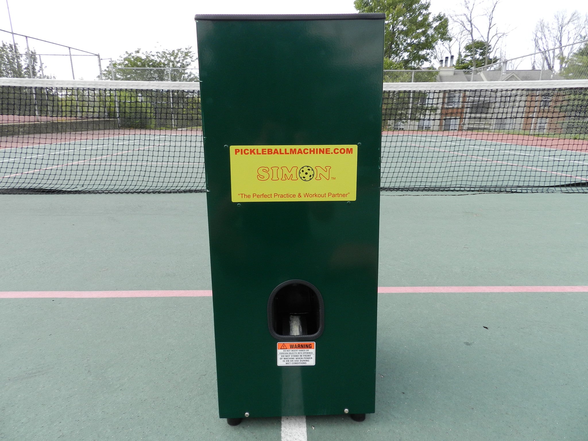SIMON2 Pickleball Throwing Machine. Lifetime throw wheel warranty ...